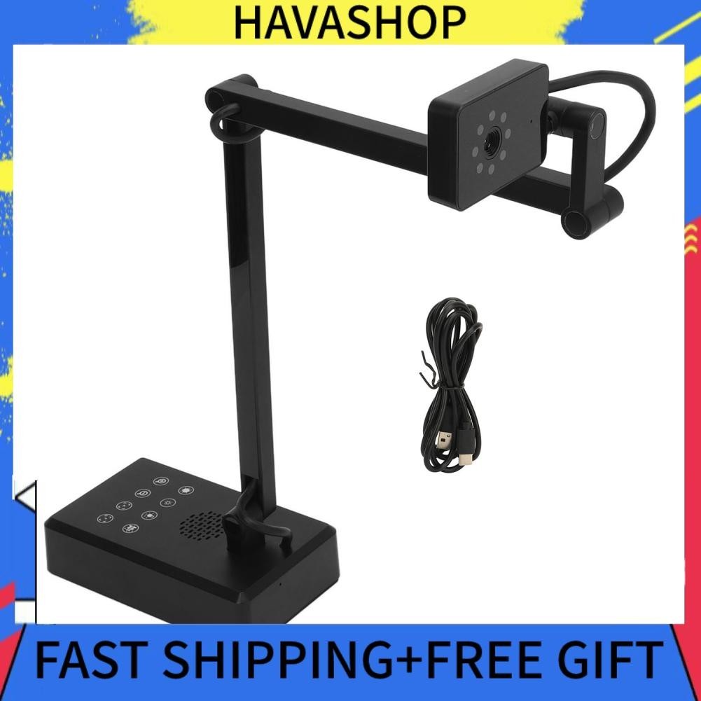 USB Document Camera 4K 16MP Ultra HD Webcam Adjustable Angle | Shopee ...
