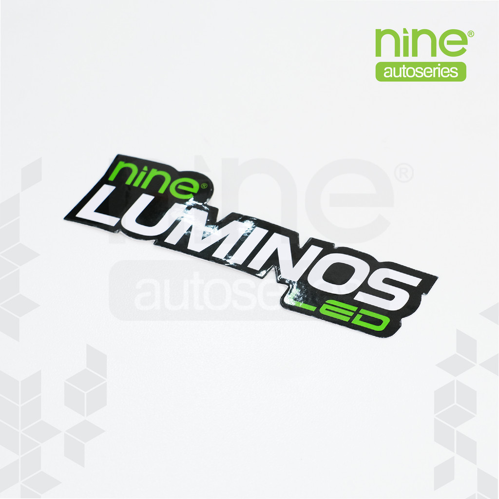 Luminos LED Stickers NINE Merchandise - NINE AUTOSERIES | Shopee ...