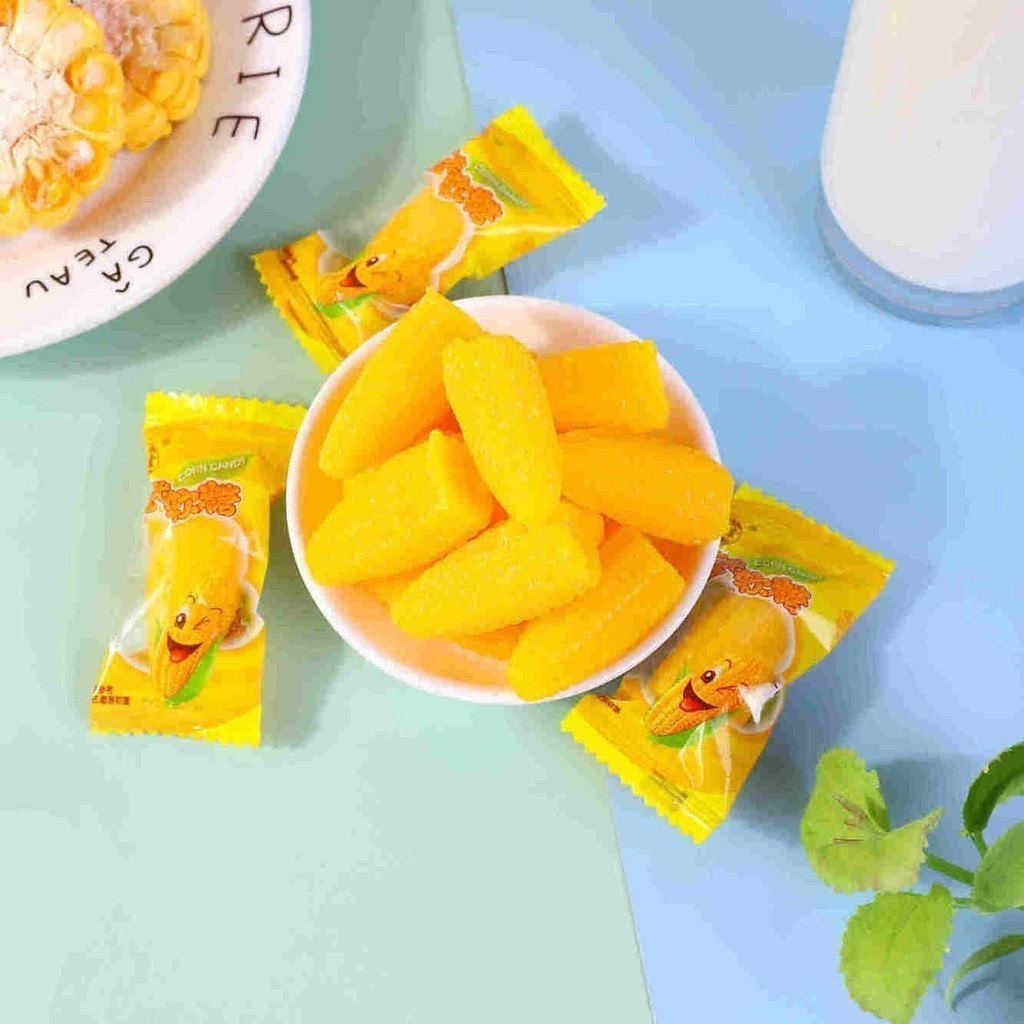 Gummy Corn Orange Flavored Gummy Old-Fashioned Candy Gummy Corn Orange ...