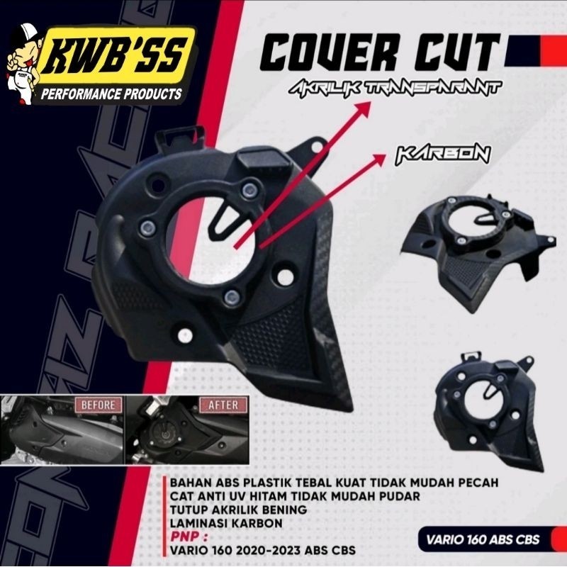 Cover cvt vario 160 vario 160 Cover air duct all new vario 160 pnp ...