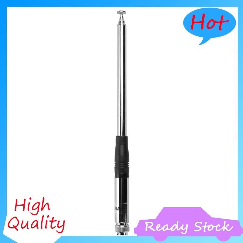 27Mhz Antenna 9-Inch to 51-Inch Telescopic/Rod HT Antennas for CB Handheld/Portable Radio with ...