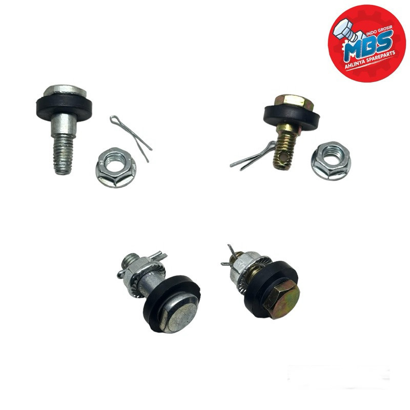 One SET OF ORIGINAL BRAKE PANEL BOLTS OUT OF REAR DRUM CAMPS | Shopee ...