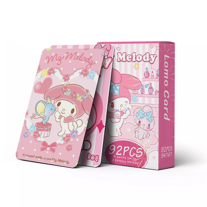 KPOP 92pcs/box My Melody Photocards My Melody LOMO Card Collection Card ...