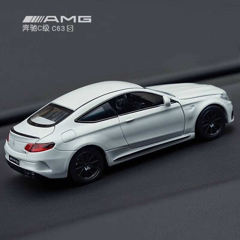 Original Mercedes-Benz C63s Car Model C- Class Amg Alloy Simulation Car ...