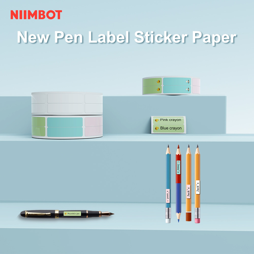 NIMBOT D11/D110/D101 New Pen Lable Stickers,Used for Pencil ...