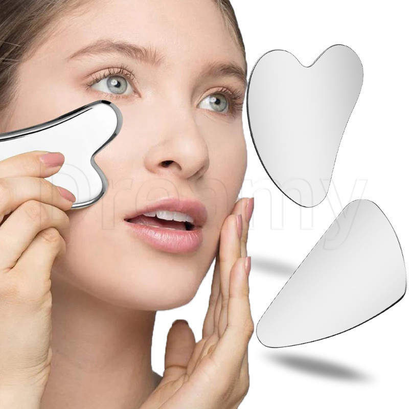 Stainless Steel Gua Sha Board - SPA Muscle Guasha Scraper - Meridian ...