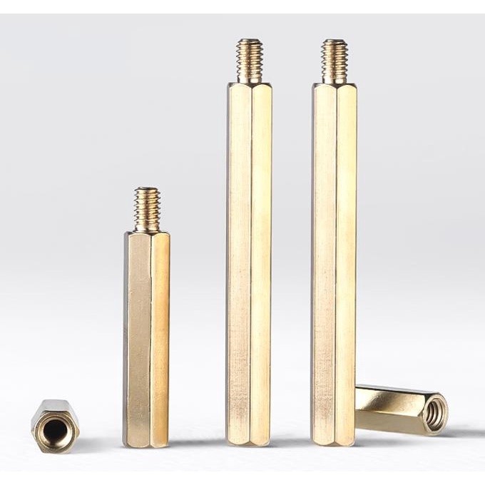 M3 Brass Single Head Hexagon Copper Column PCB Computer Motherboard ...