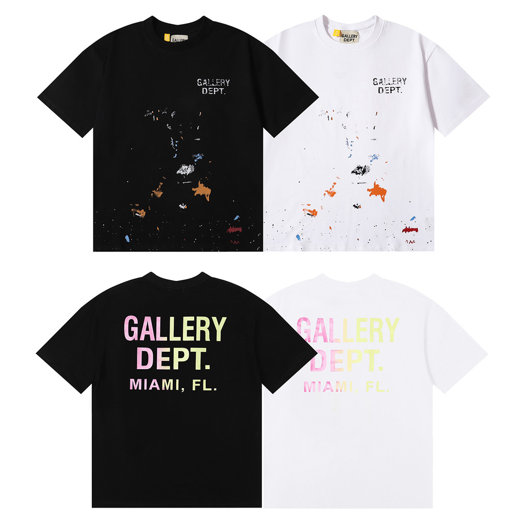 Gallery Dept hand drawn gradient logo Tshirt | Shopee Philippines