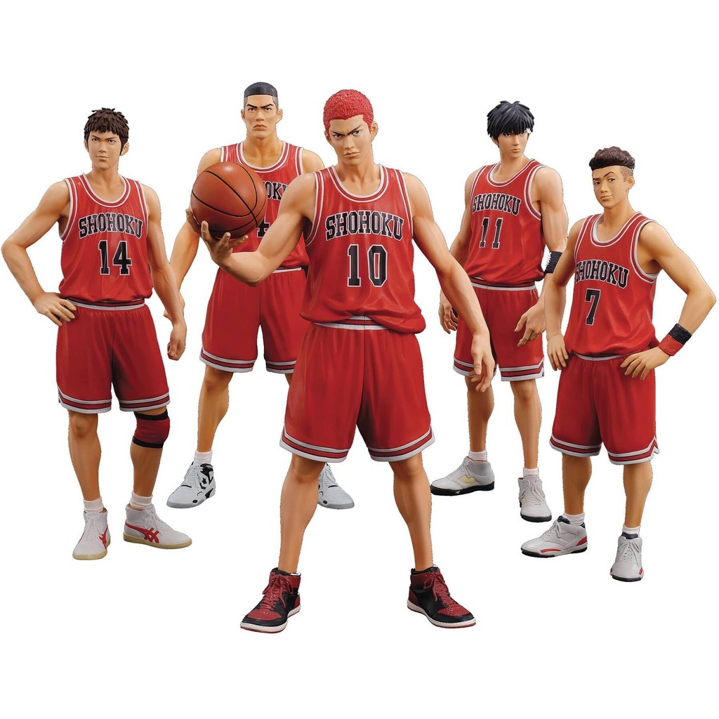 Authentic MIC DiGiSM One and Only "SLAM DUNK" SHOHOKU STARTING MEMBER ...