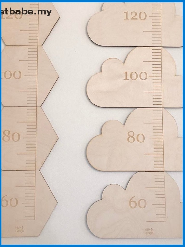 SWEETBABE Kid Height Growth Chart Ruler Baby Height Meter Measurement ...