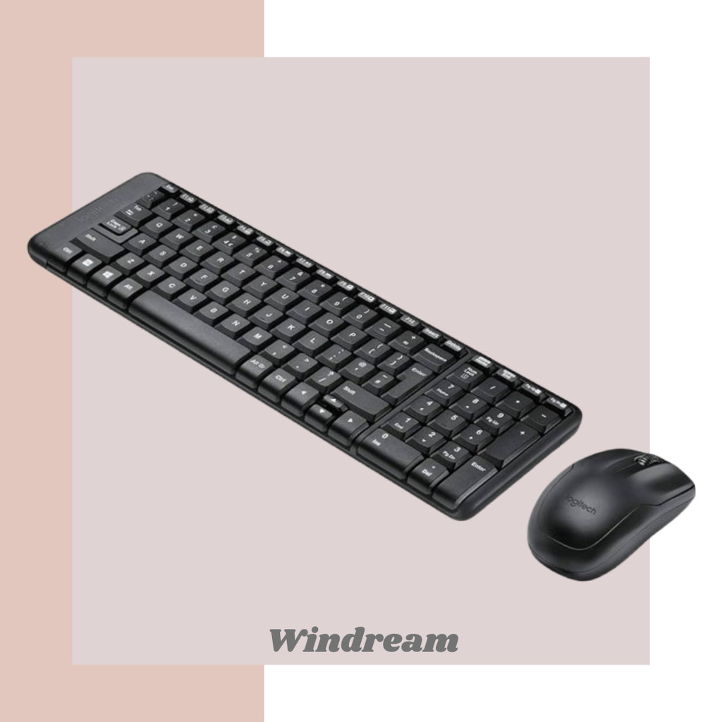 LOGITECH MK215 Wireless Keyboard and mouse combo black | Shopee Philippines