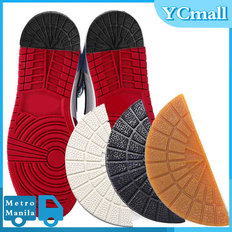 1pair Rubber Shoe Heel Protector Sticker Sneaker Adhesive Wear ...