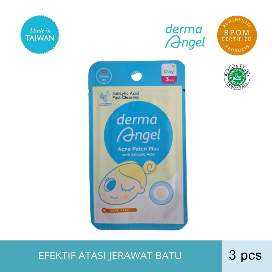 Derma Angel Acne Patch Plus with Salicylic Acid Day - Contents 3 ...