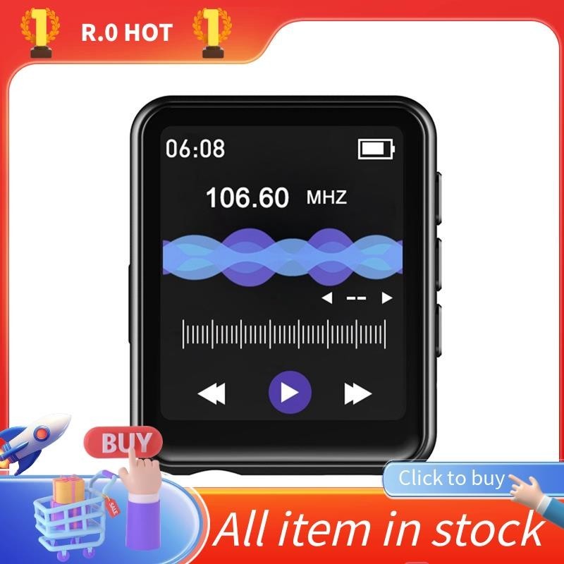 RUIZU M4 MP3 Music Player with Bluetooth High Resolution Walkman Full ...