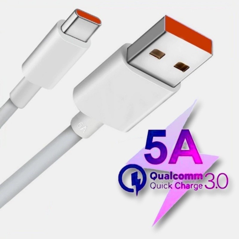 Original Type C 5A Fast Charging Data Cable | Shopee Philippines