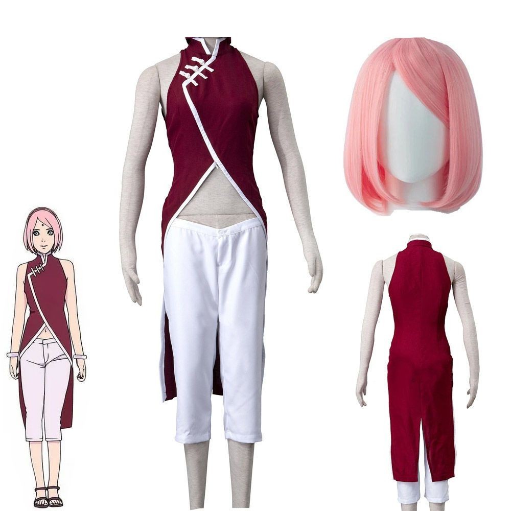 Anime Naruto Theater Version Boruto Sakura Haruno Sakura Cos Costume ...