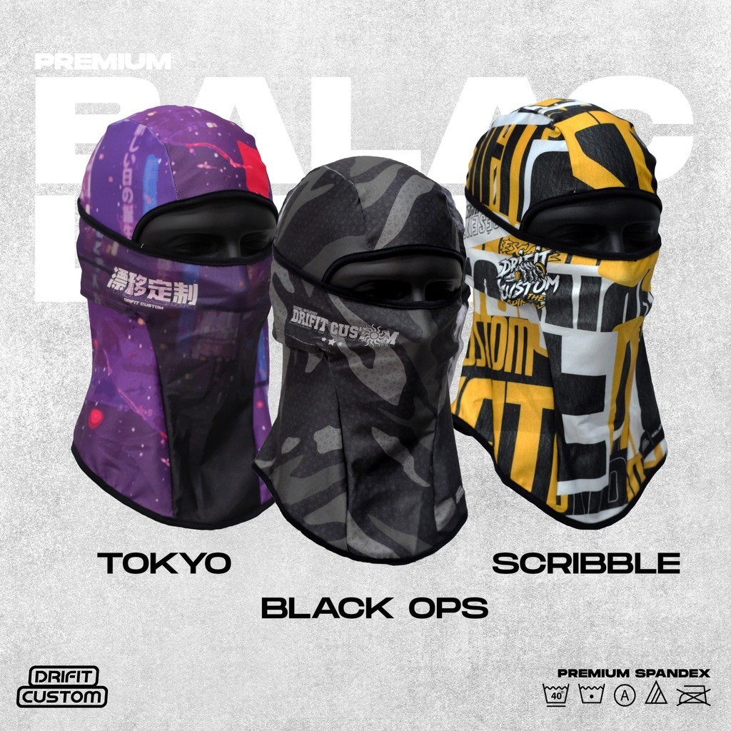 DRIFIT Custom Balaclava | Shopee Philippines
