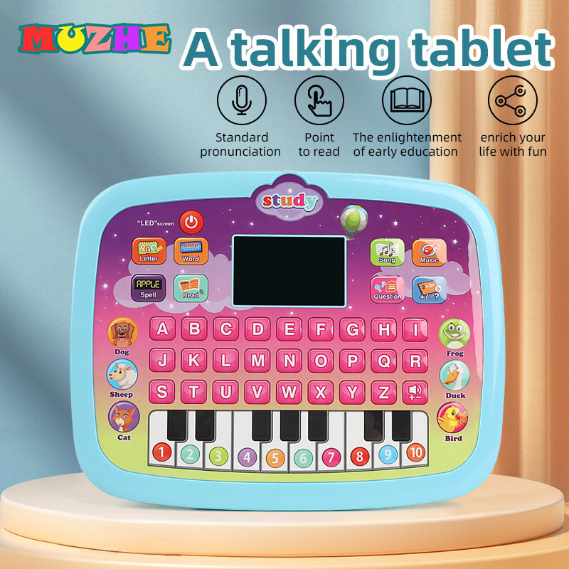 Kids Learning Computer Tablet Educational Toy Toys For Kids Girl And ...