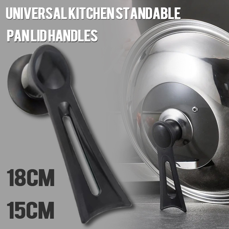 Pot Cover Knob Handle Universal Kitchen Standable Pan Lid Handles ...