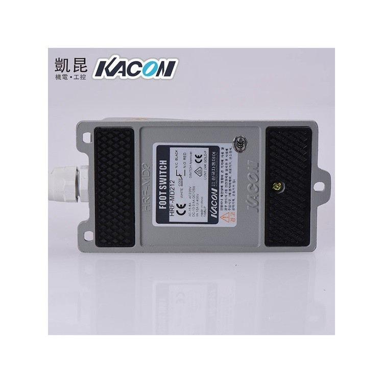 CODKorea Kaikun KACON small with wire foot switch pedal silver alloy ...