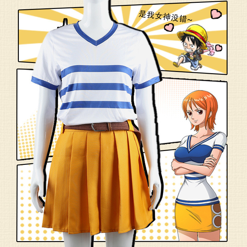 One PIECE cos costume Live-Action Nami cosplay Anime Two-Dimensional ...