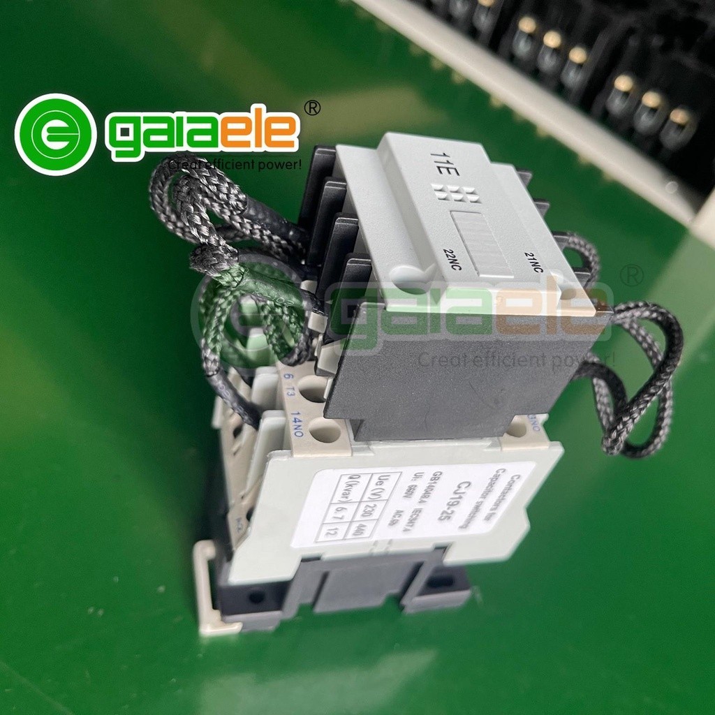 CJ19 Series AC Contactor for switching Shunt Capacitor GMC TYPE ORANGE ...
