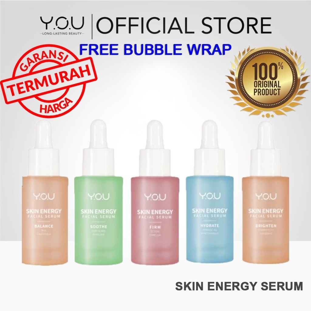 You SKIN ENERGY FACIAL SERUM AHA BHA PHA | Shopee Philippines