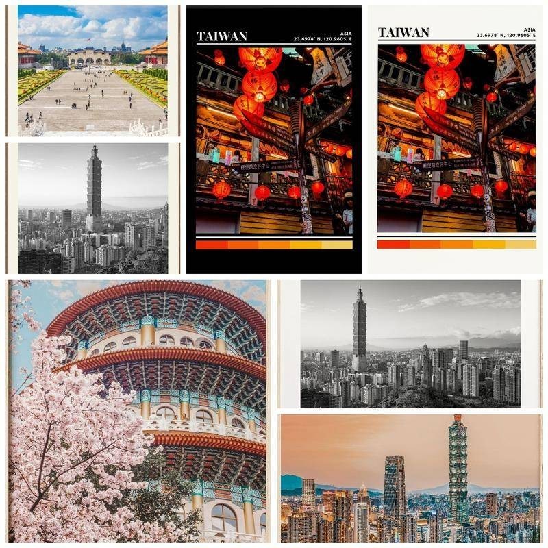 Taiwan Canvas Prints Posters | Taiwan Poster | Taiwan Wall Decor ...