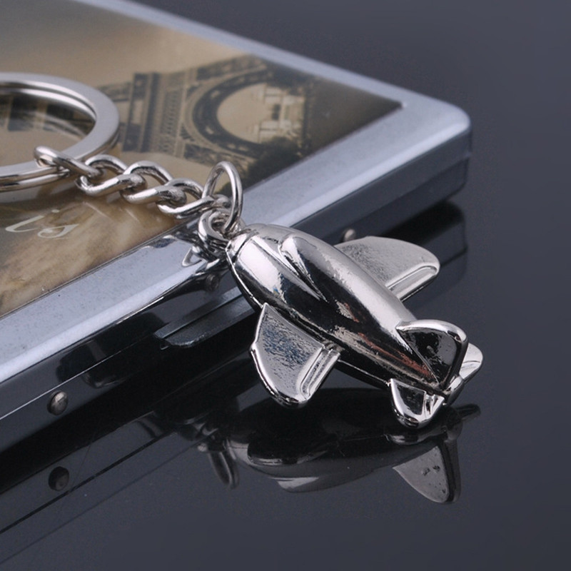 Multiple Models Creative Metal Aircraft Keychain DIY Fighter Phone ...