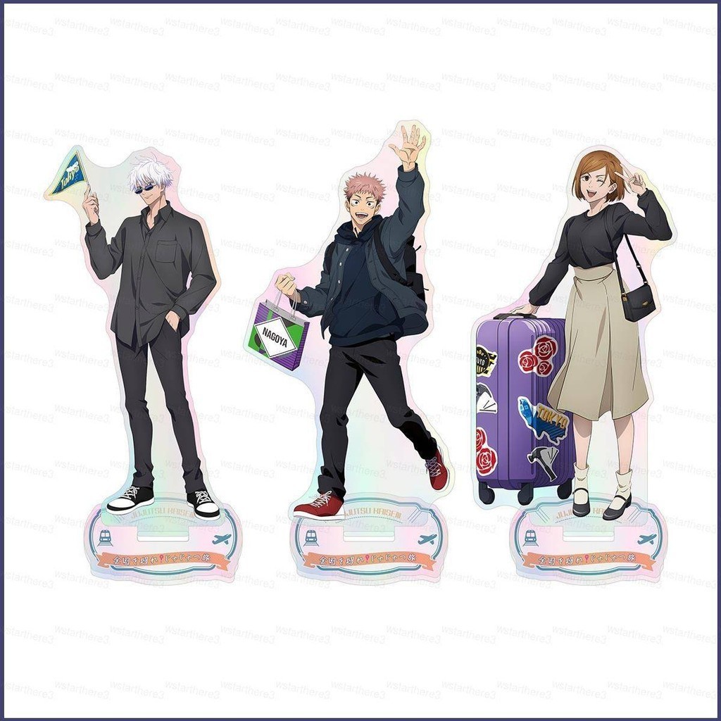 YE Jujutsu Kaisen Satoru Gojo Fushiguro Megumi laser Acrylic Sign UP ...