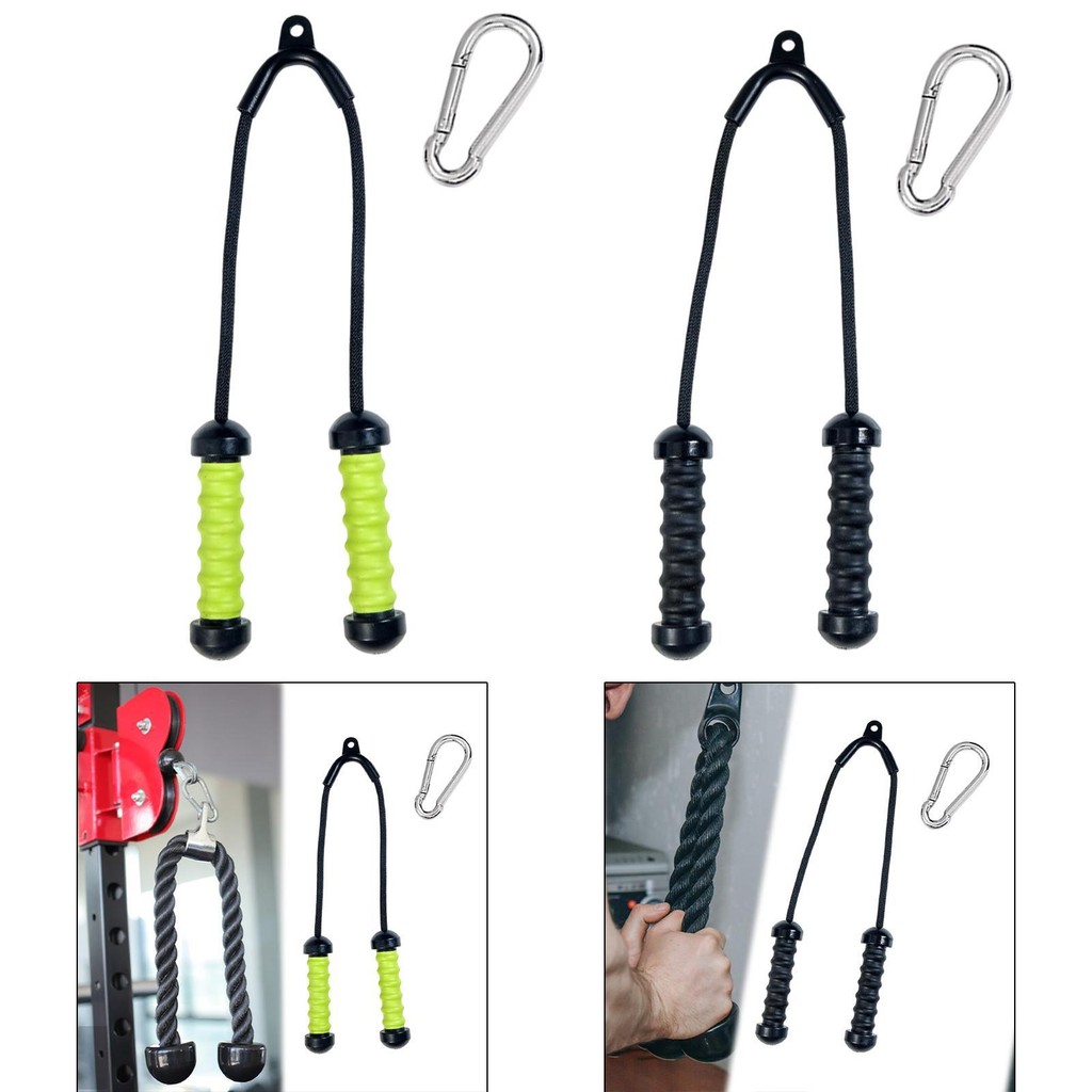[Lzdyyh2hl] Tricep Pull Down Attachment AntiSlip Tricep Pull Down Rope ...