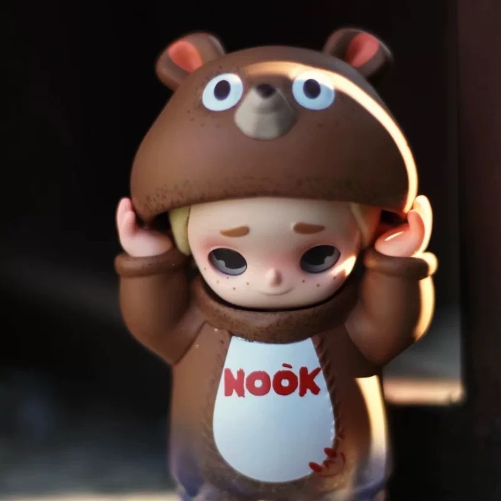 Genuine NOOK Second Generation Small World Series52TOYS Confirmed Blind ...