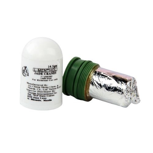 L-Menthol Jade Cranes Counter Irritant Stick (14.5g & 2.6g) | Shopee ...