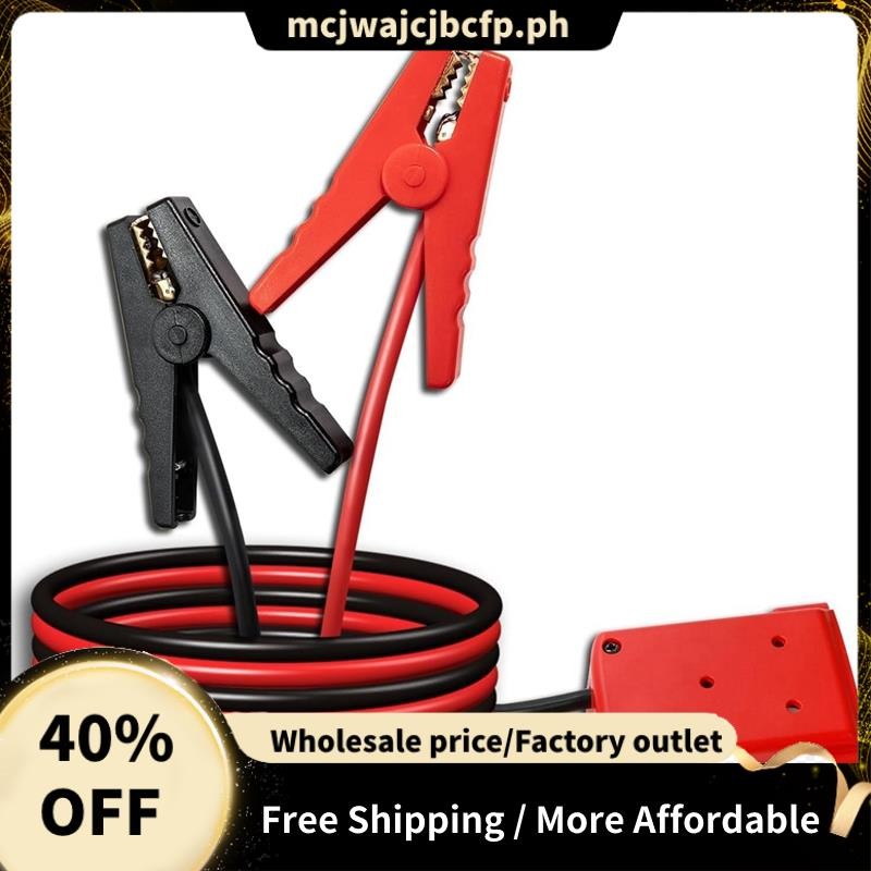 Perfect Jumper Cable Clamps for 18V Battery Jumper ,8AWG Portable ...