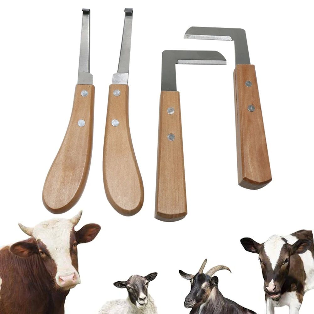 Cattle Horse Hoof Knife Shears Right Handed Double Edge Veterinary ...