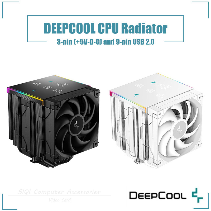 DeepCool AK620 PRO CPU Cooler Intelligent Digital Display Professional ...