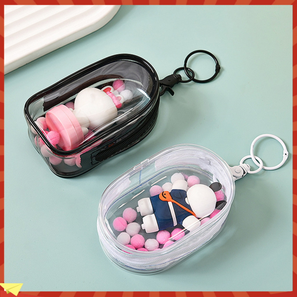 GH| Doll Storage Case Waterproof Pvc Clear Figure Display Bag with ... GH| Doll Storage Case Waterproof Pvc Clear Figure Display Bag with ...