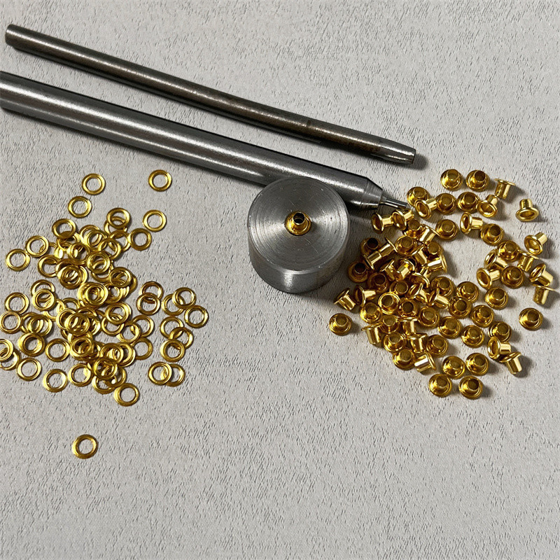 100pcs Set 2-8mm Eyelet Puncher Eyelet Grommet Tool Kit Metal Rivet ...