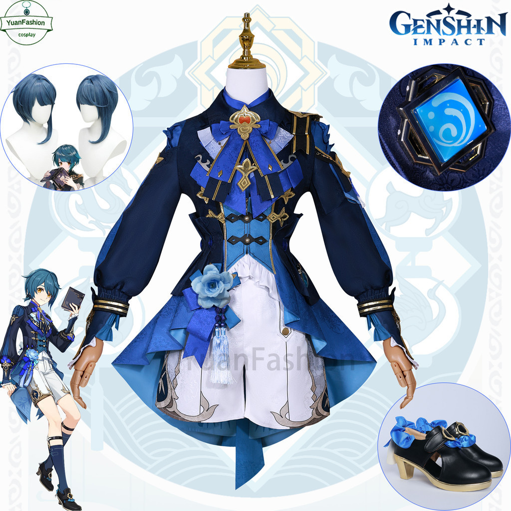 [Ready Stock] Genshin Impact Lantern Rite Xingqiu New Skin cosplay Game ...