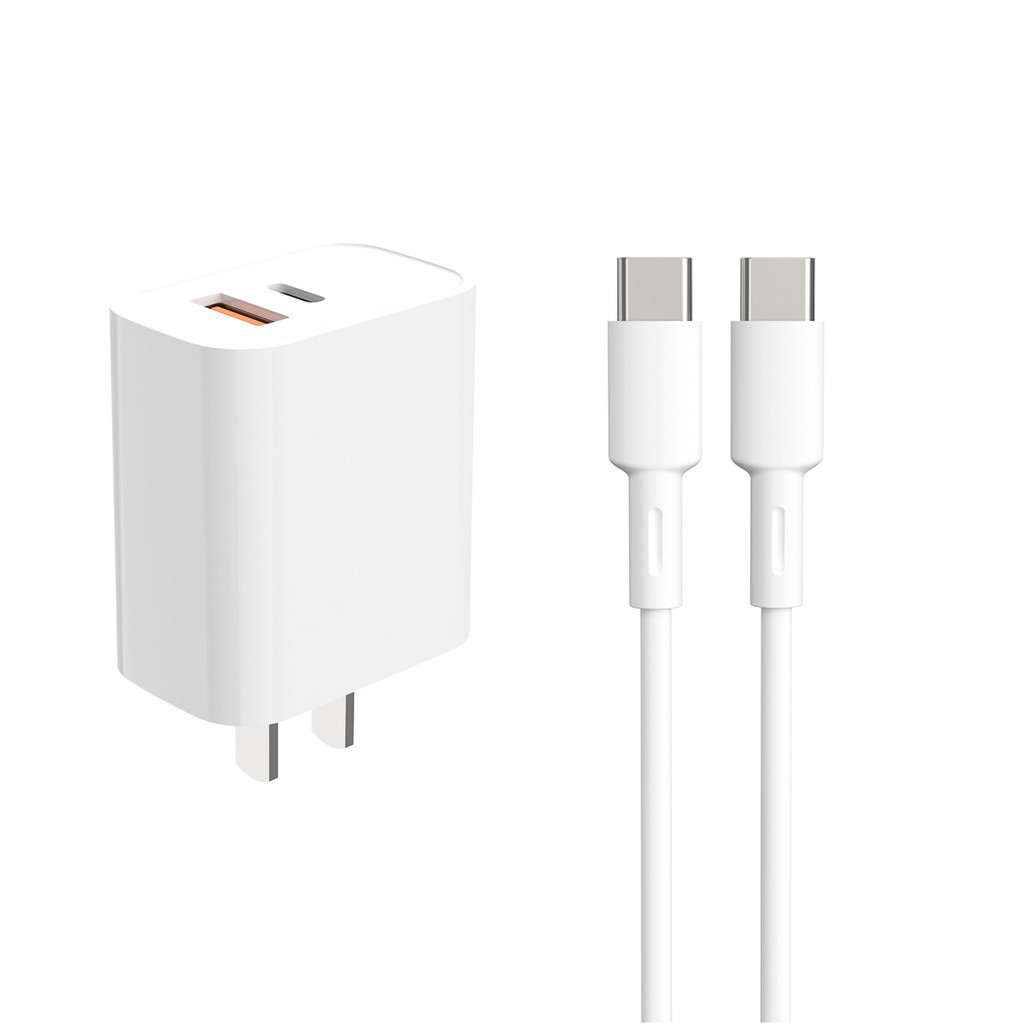 MINISO 20W PD Dual Port Fast Charger & USB C to USB C Cable Set Model ...