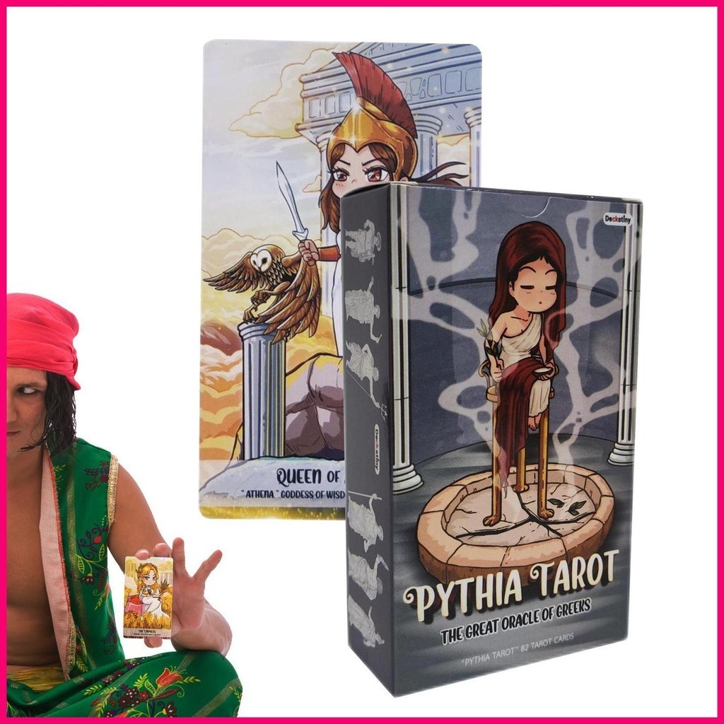 Tarot Decks Pythia Tarot Cards with Guidebook Mysterious Divination ...