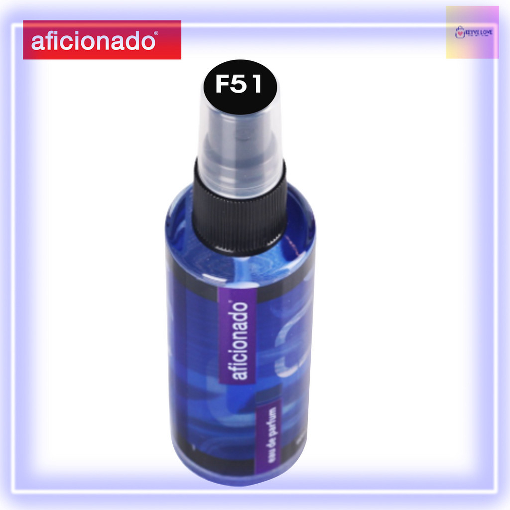 Aficionado F51 100ml Eau De Parfum for Men by keyve love | Shopee ...