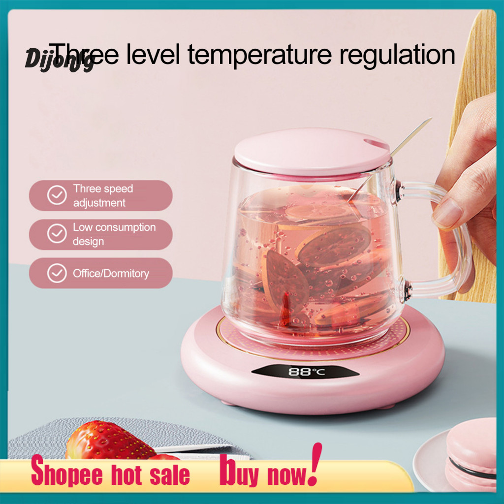 Dj Mug Heater Heated Coaster Usb Mug Warmer with 3-temp Settings ...