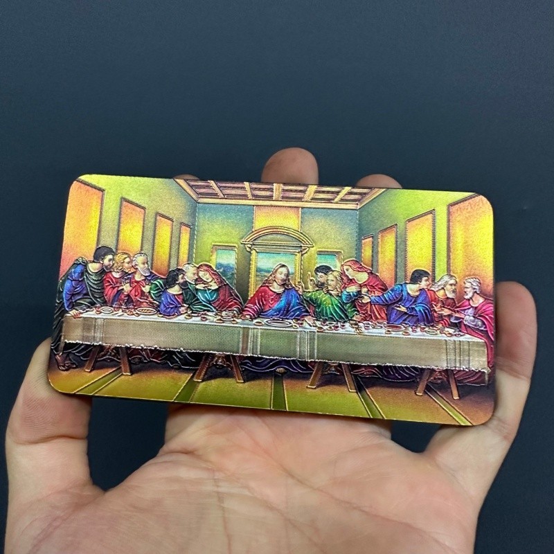 Refrigerator Magnets World Famous Paintings Last Dinner Refrigerator ...