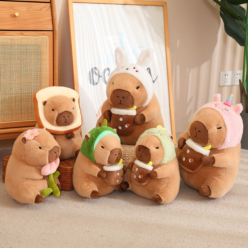 capybara plushie capybara plush capybara stuffed toy Kapibara ...