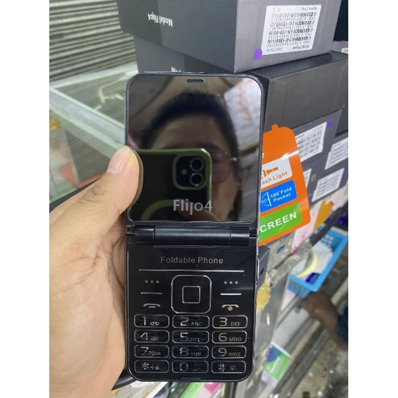 The New fold SMART PHONE BASIC FLIJO4 KEYPAD | Shopee Philippines