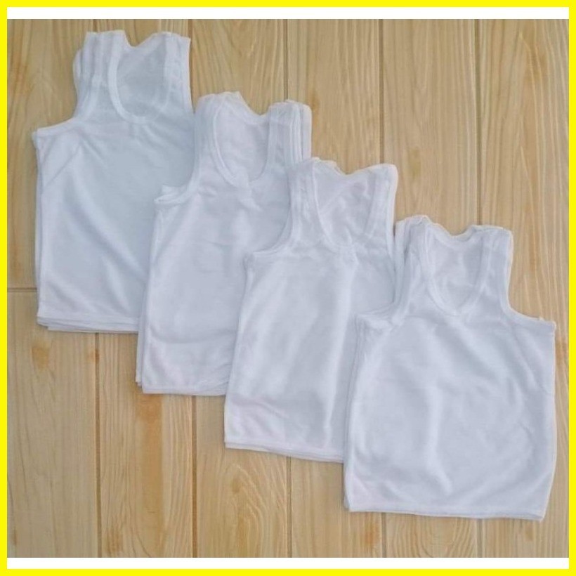 12 Pcs White Sando for Boys/Kids(0-12 Months Old)Cotton Sando | Shopee ...