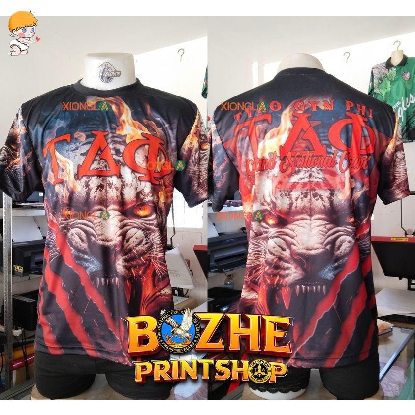 Tyronians Red Eye Sublimation T-Shirt | Shopee Philippines