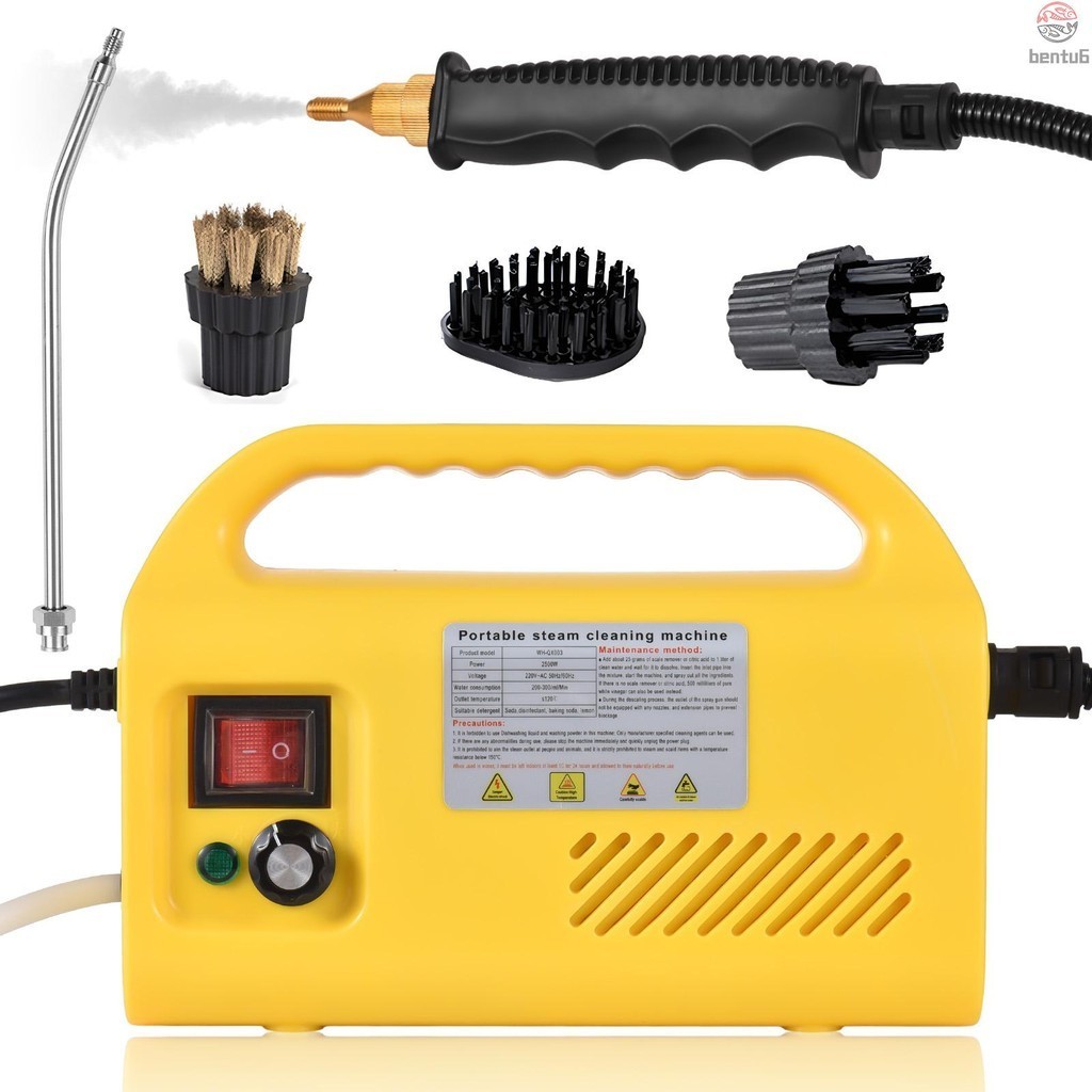 Tankless And 2500 W Cleaner Tankless With Sprayer Brushes Steam Cleaner ...