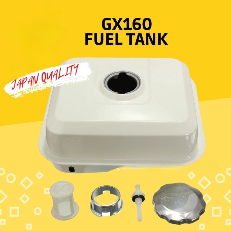 FUEL TANK FOR GASOLINE ENGINE GX160 GX200 5.5HP 6.5HP 7HP FIT TO OTHER ...